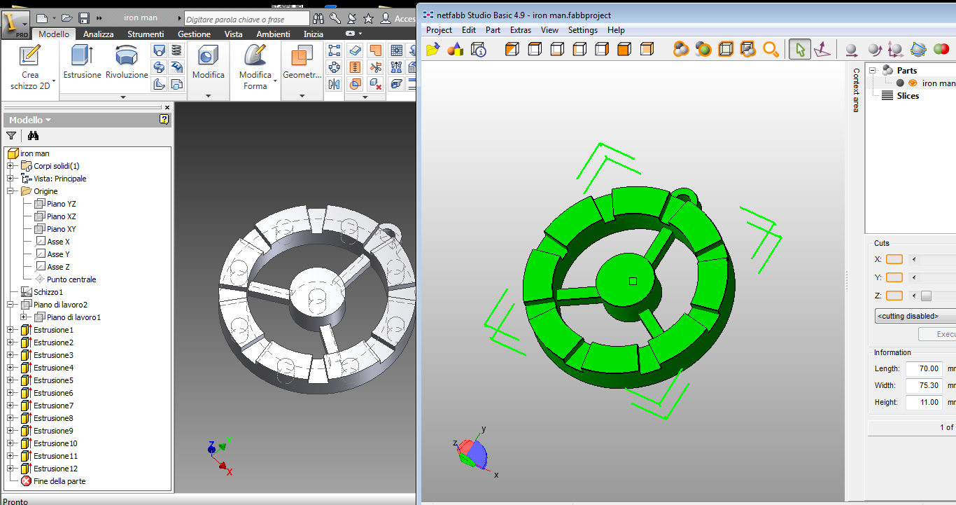 Designing an Arc Reactor Model... | MyRobotLab